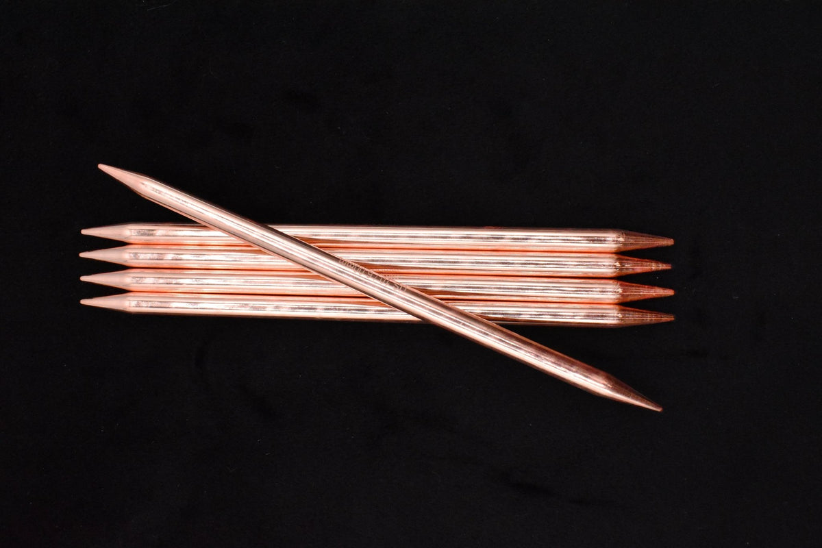 LYKKE Cypra 15cm (6”) Copper Double Pointed Knitting Needles – The ...
