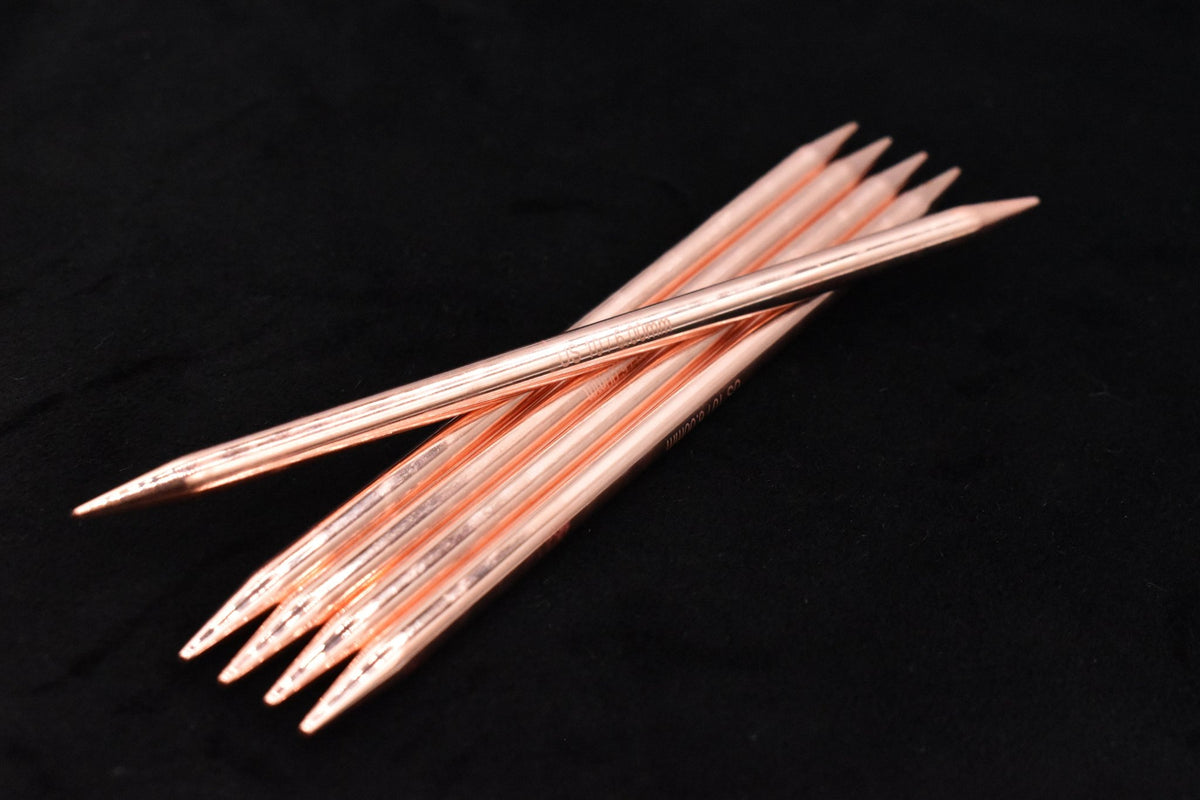LYKKE Cypra 20cm (8”) Copper Double Pointed Knitting Needles – The ...